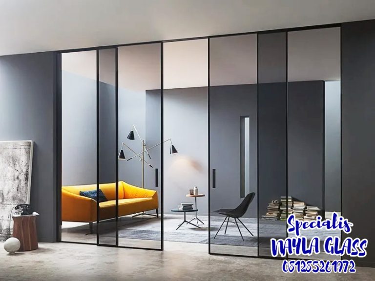 Jual Partisi Pintu Kaca Tempered – Harga Terbaik - NAYLA GLASS